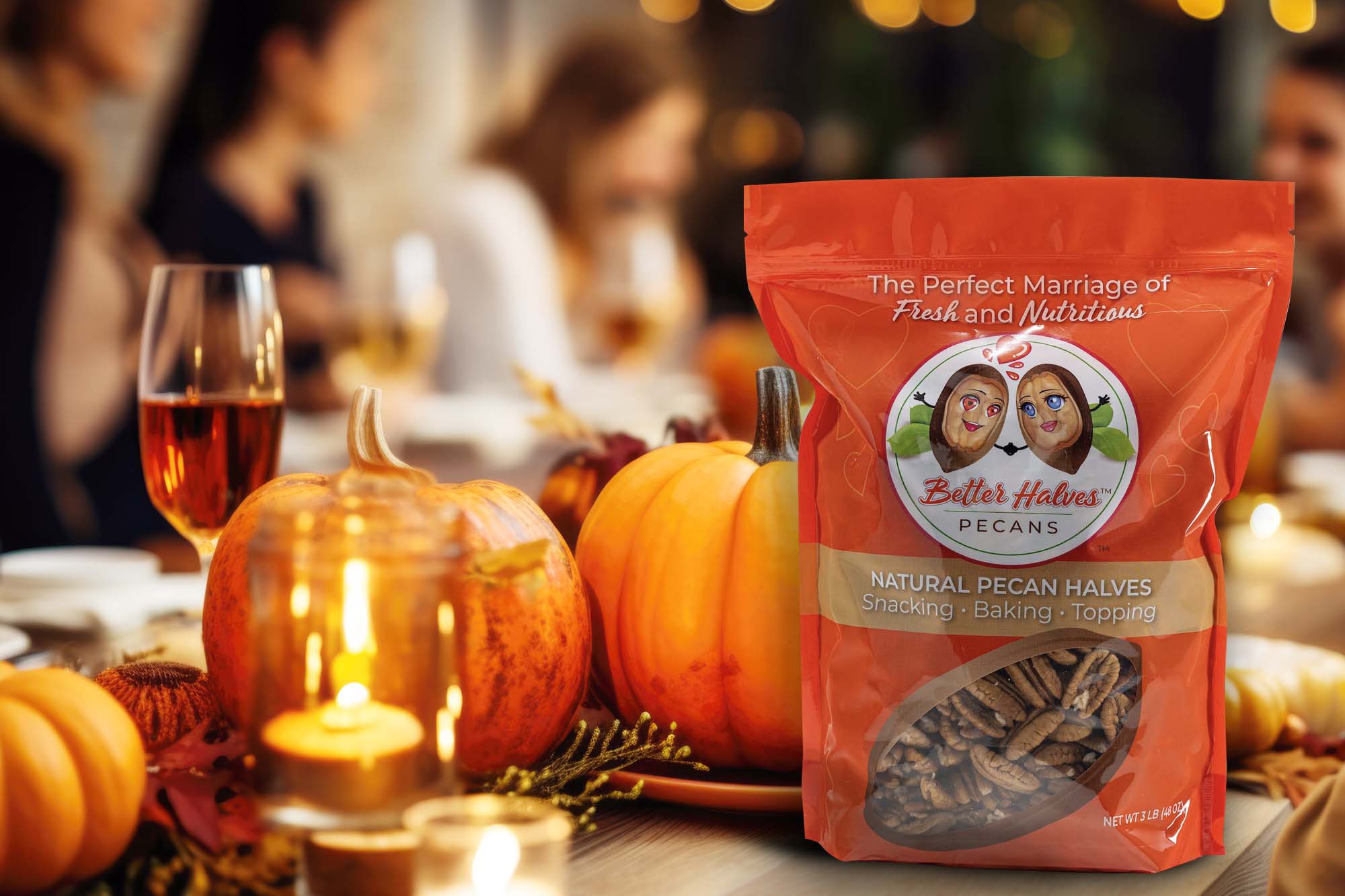 Celebrating Our First Thanksgiving! - Better Halves Pecans